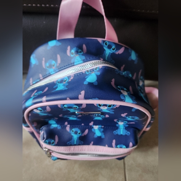 Disney | Bags | Disney Stitch Mini Backpack Blowing Bubbles Lilo And ...